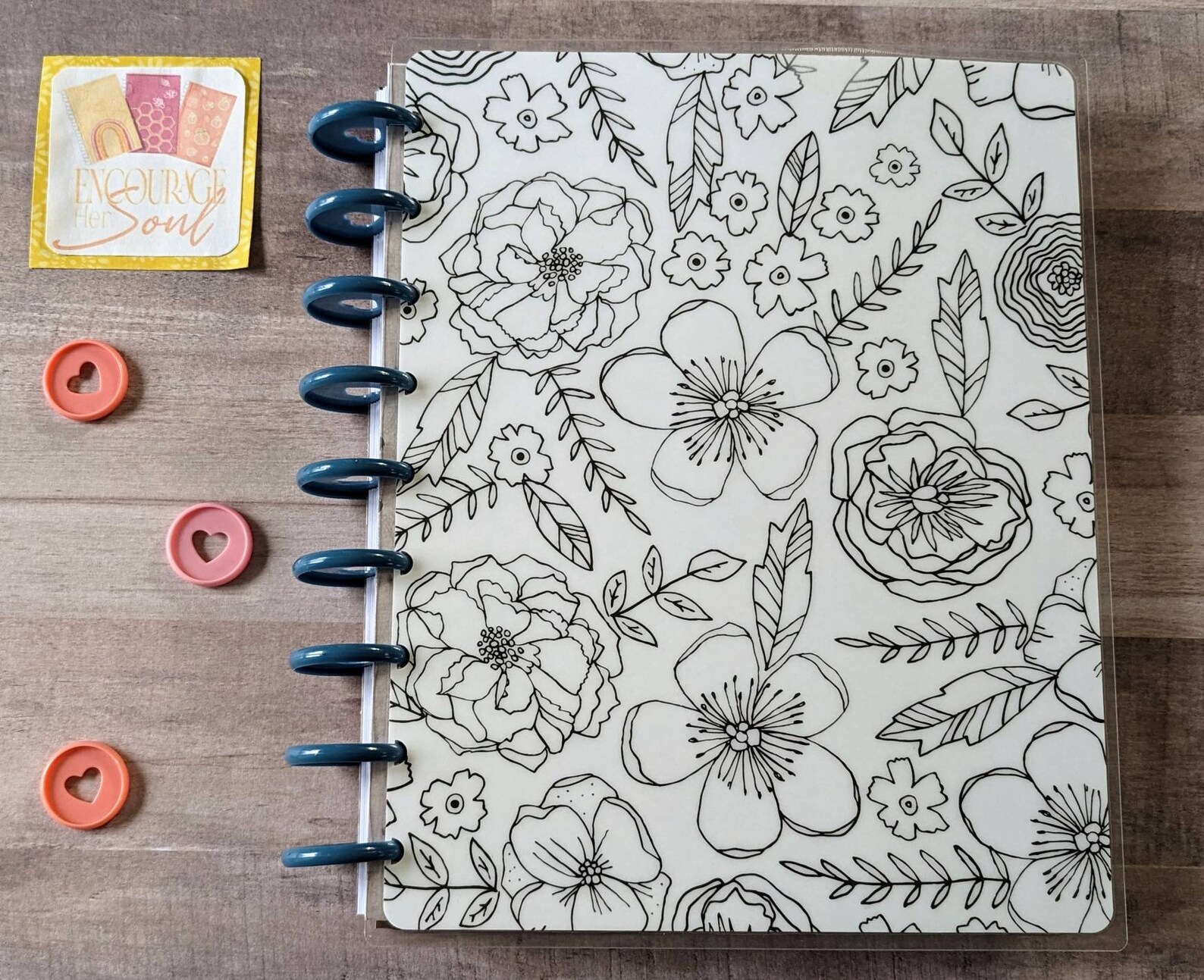 Black and White BUNDLE Happy Planner | Planner Cover, Dividers and ...