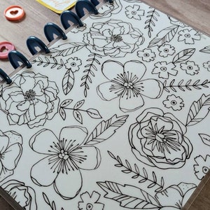 Black and White BUNDLE Happy Planner | Planner Cover, Dividers and ...