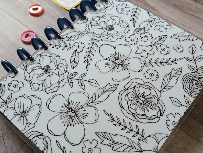 Black and White BUNDLE Happy Planner | Planner Cover, Dividers and ...