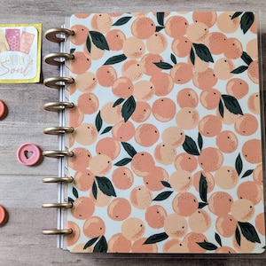 You're a Peach BUNDLE Happy Planner Planner Cover, Dividers and ...