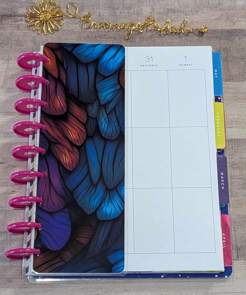 Bookmarks for Happy Planner | Happy Planner Dividers and Covers | Tul ...