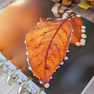 Fall Leaf Planner Cover | Happy Planner Dividers Covers | Tul | Planner ...