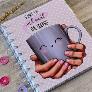 Coffee Happy Planner|discbound Cover |classic & Big Happy Planner Cover ...