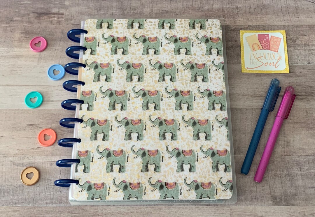 Elephant Parade Happy Planner Cover Set Divider |happy Planner ...
