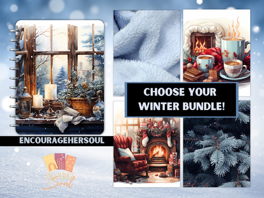 Winter BUNDLE | Happy Planner Dividers and Covers | Tul | Planner ...