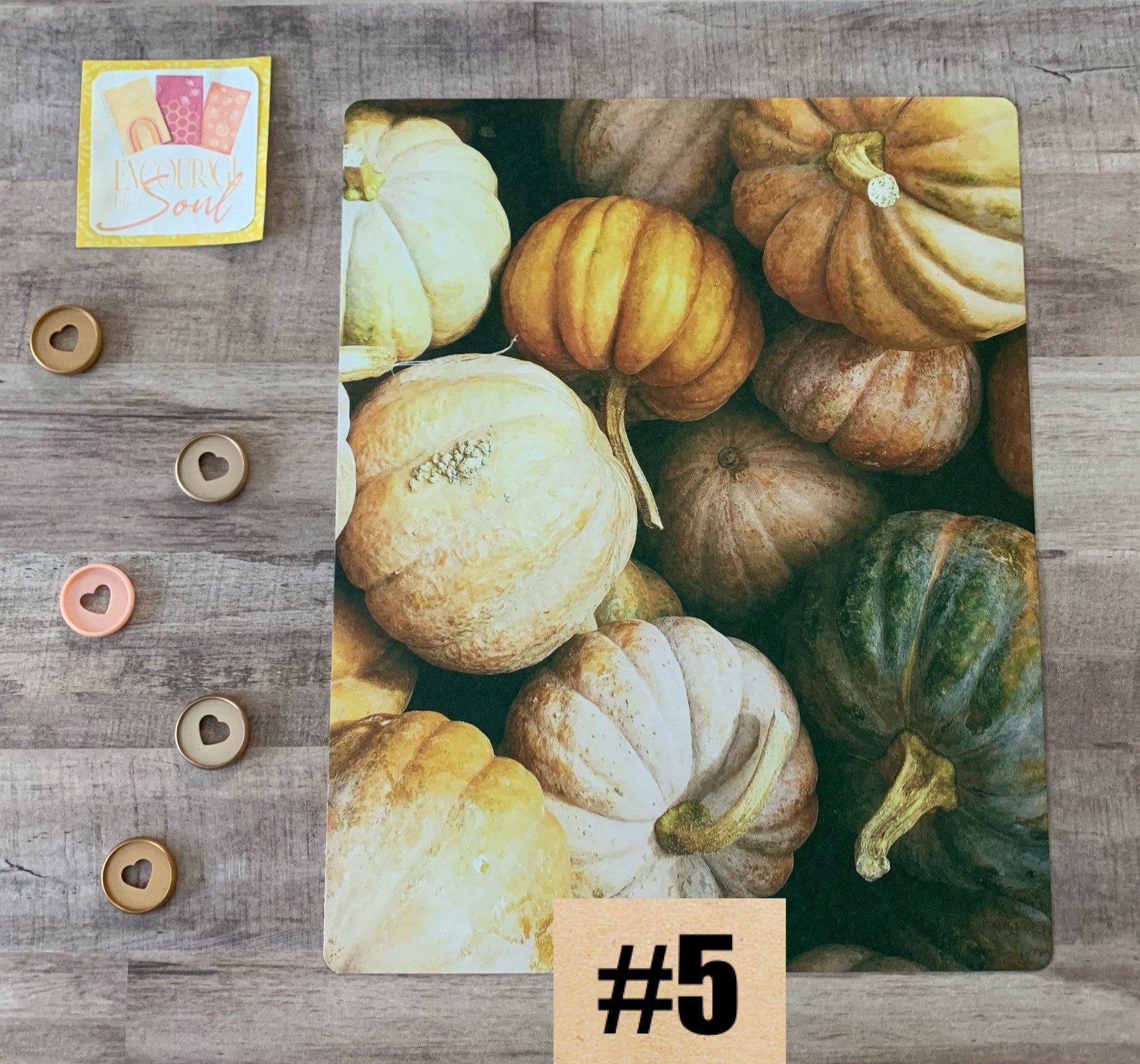 Fall Covers Happy Planner Planner Cover for Discbound - Etsy