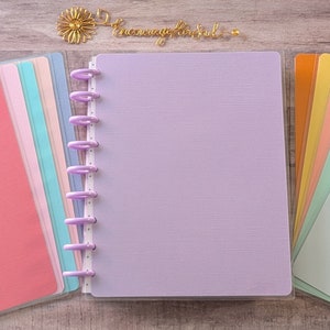 Solid Colors Happy Planner|discbound Cover |classic & Big Happy Planner ...