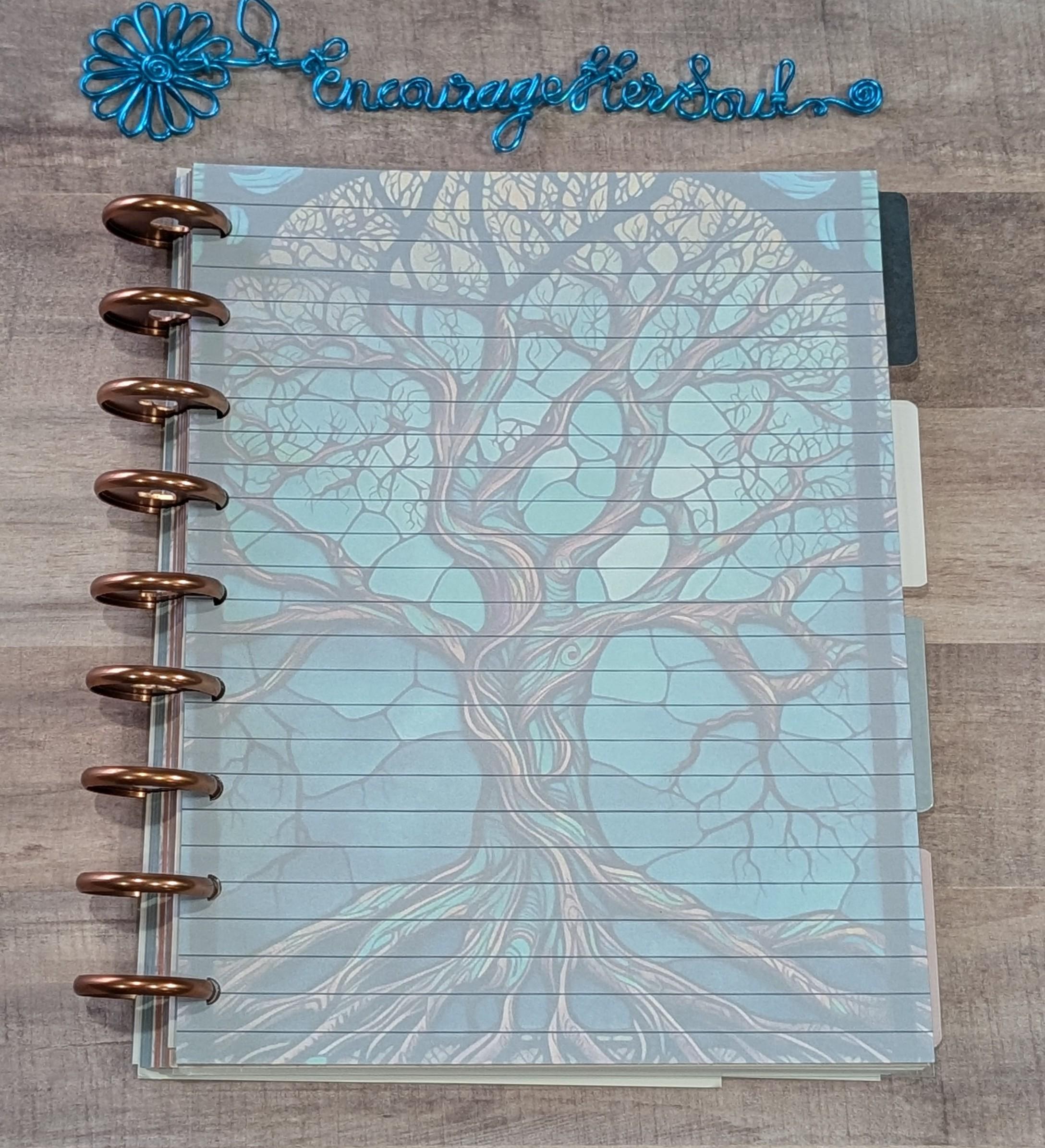 Twisted Roots Printed Filler Paper Happy Planner | Classic Big Planner ...