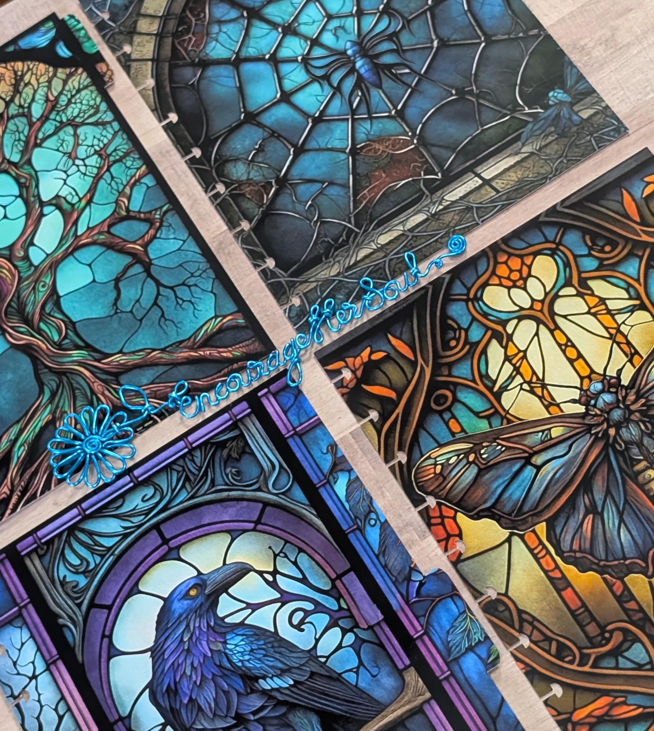 Mystical Tree & Raven Happy Planner Dividers: Laminated Planner ...
