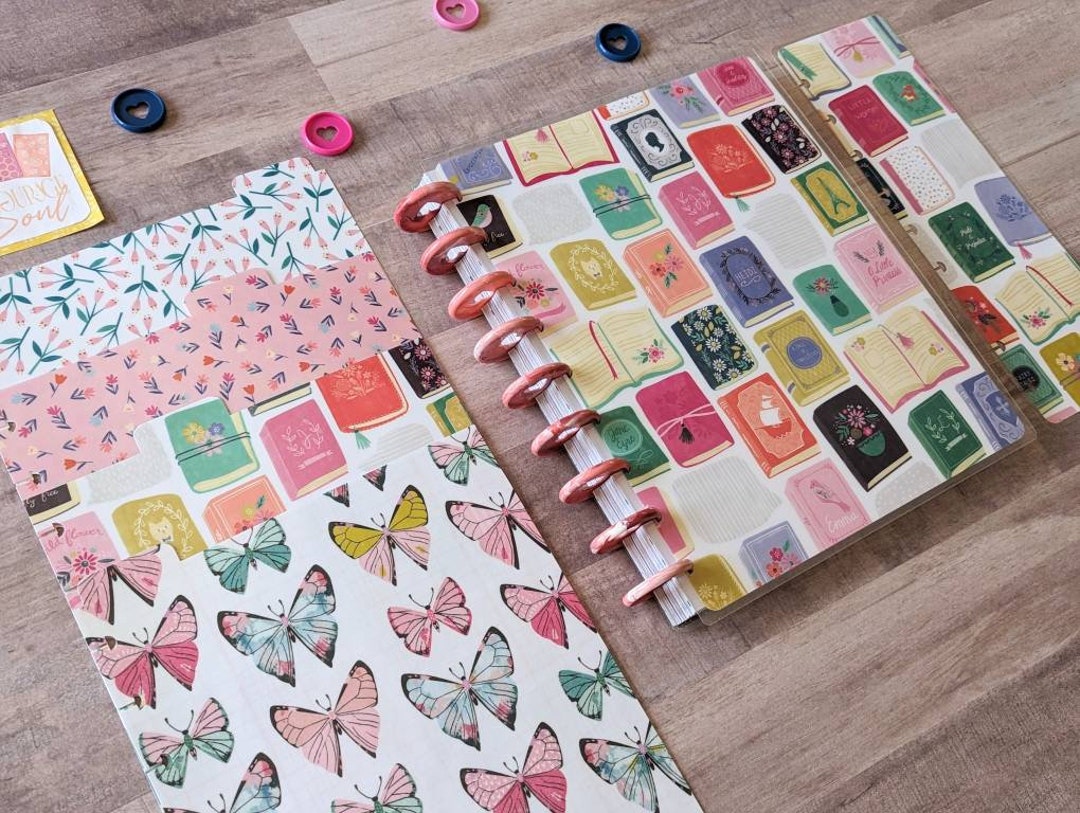 Classic Books BUNDLE Happy Planner Planner Cover, Dividers and Bookmark ...