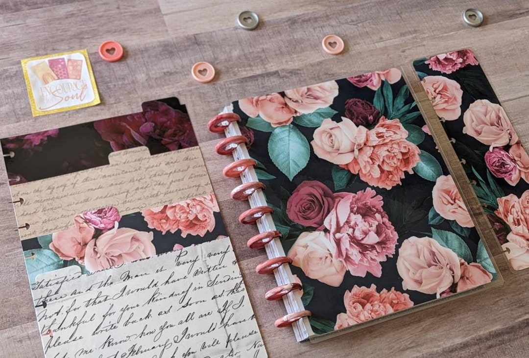 Carnation BUNDLE Happy Planner | Planner Cover, Dividers and Bookmark ...