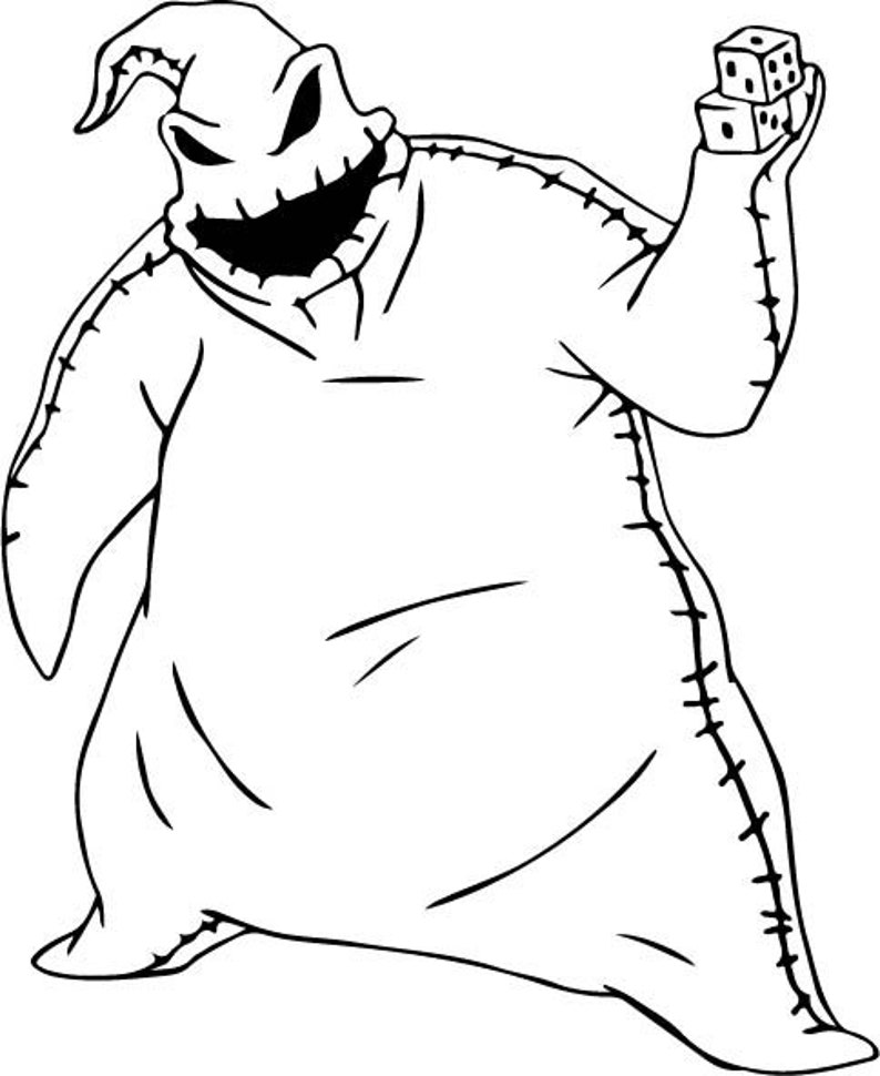 Oogie Boogie Printable
