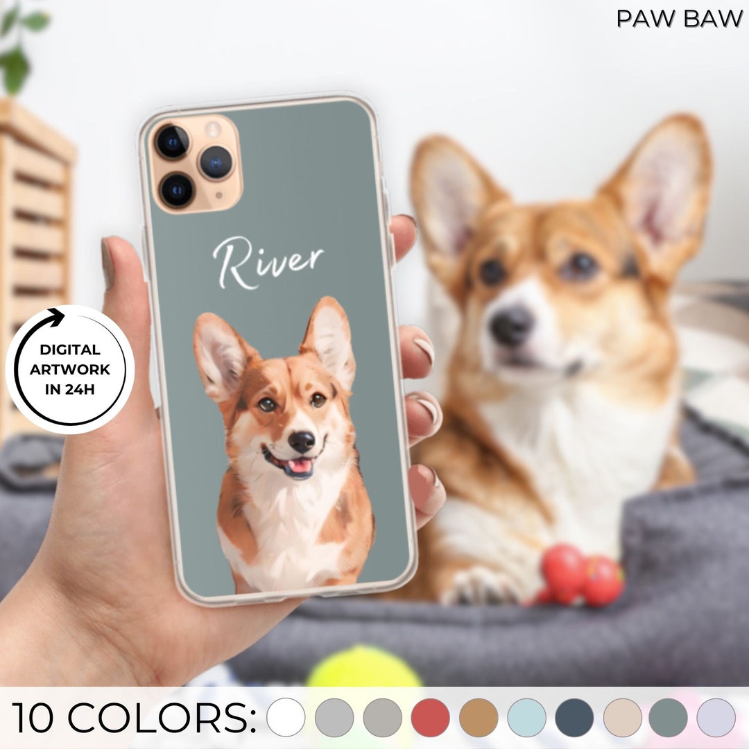 Custom Pet Phone, Case Using Pet Photo and Name, Custom Dog Phone Case, Custom Cat Phone Case ...