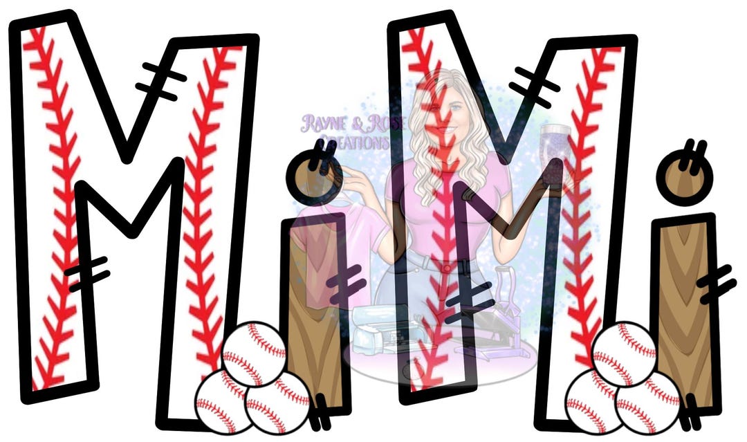 Mimi Baseball PNG | Sublimation | Digital Download - Etsy