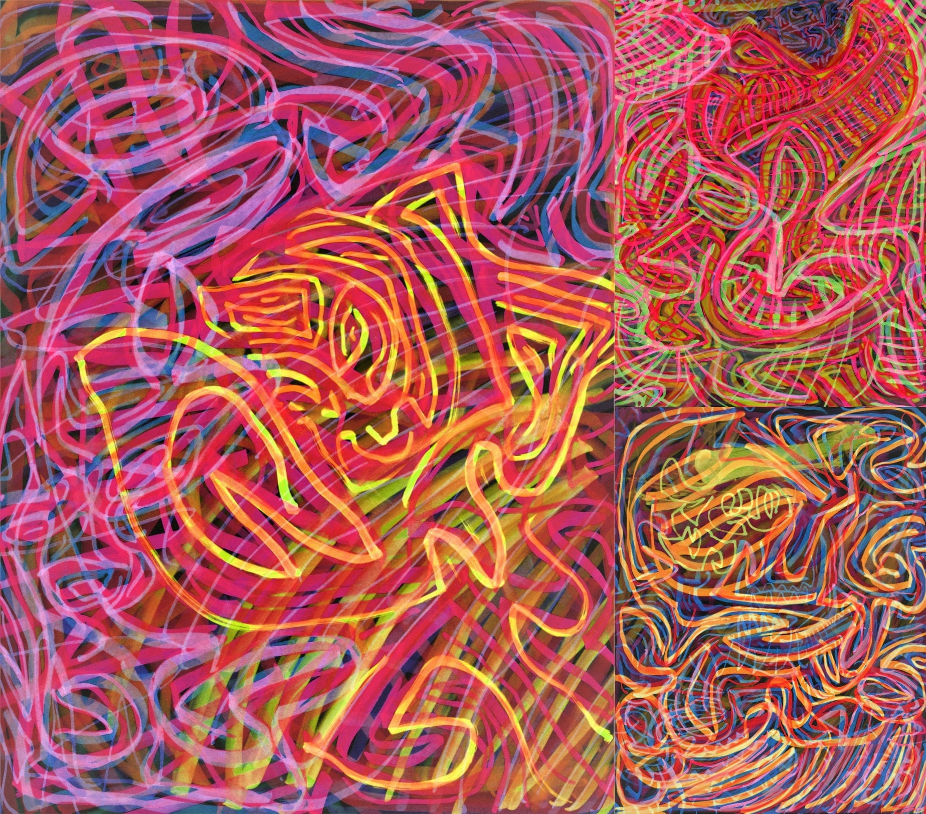 Abstract Art Print - Etsy