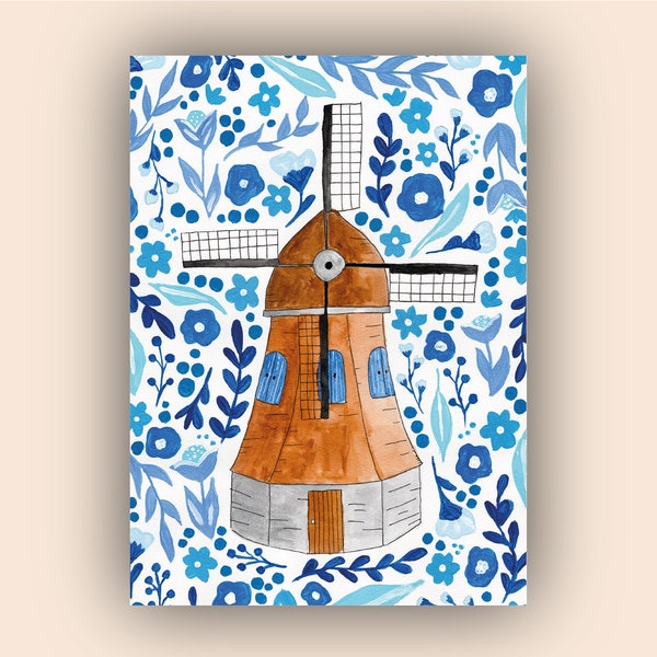 Dutch Postcard - Etsy