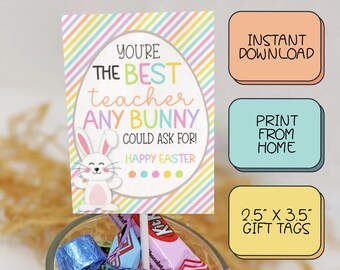 Easter Gift Tags - Etsy