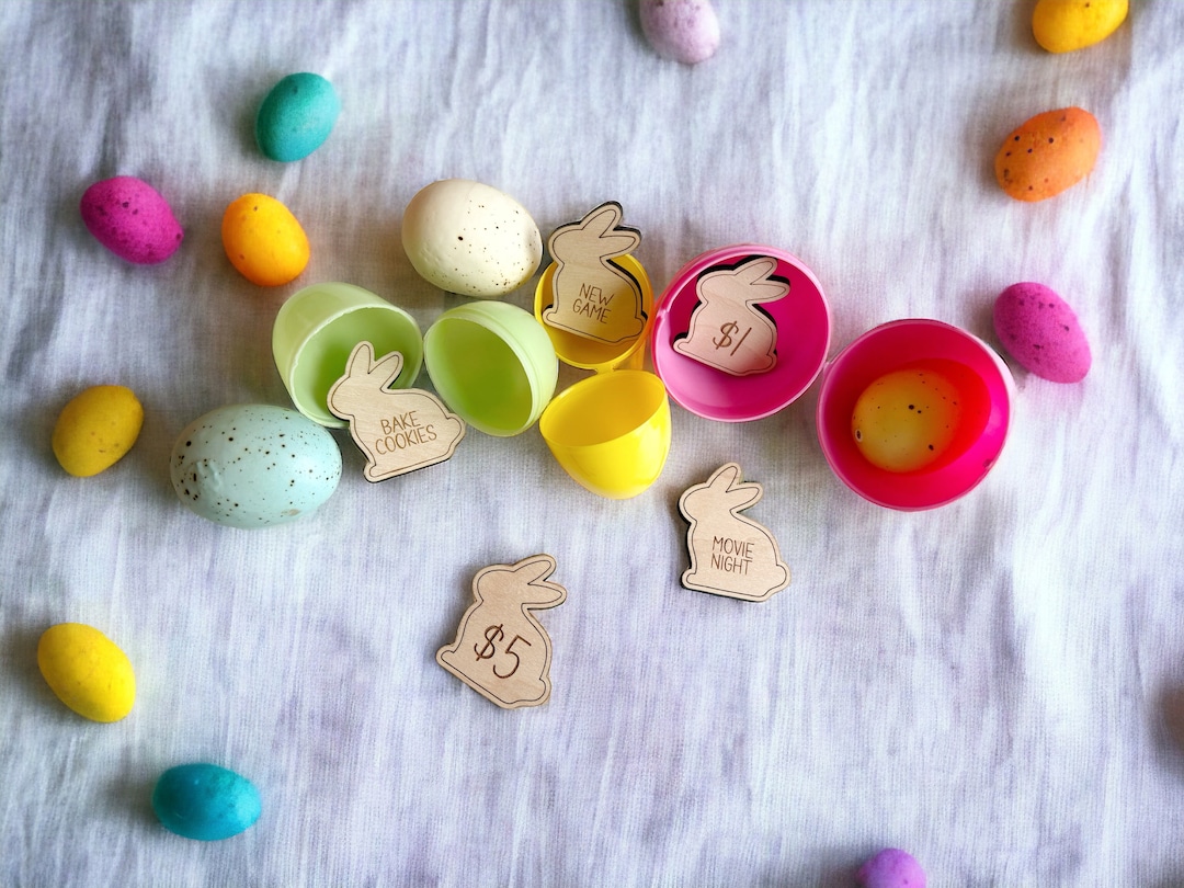 Easter Egg Tokens, Egg Hunt Prize Reward Tokens, Non Candy Easter Egg ...