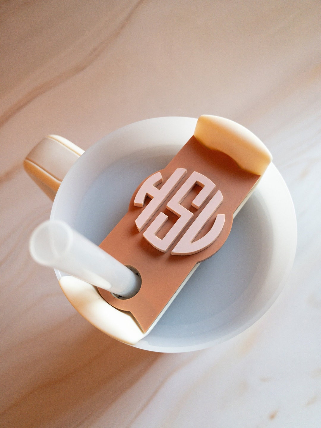 Monogram Name Plate for Stanley 30oz/40oz Tumbler, Personalized Stanley ...