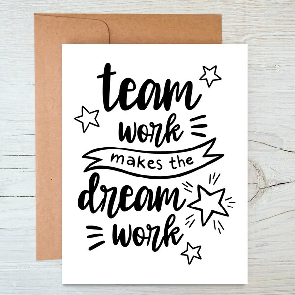 Employee Appreciation Postcard - Etsy