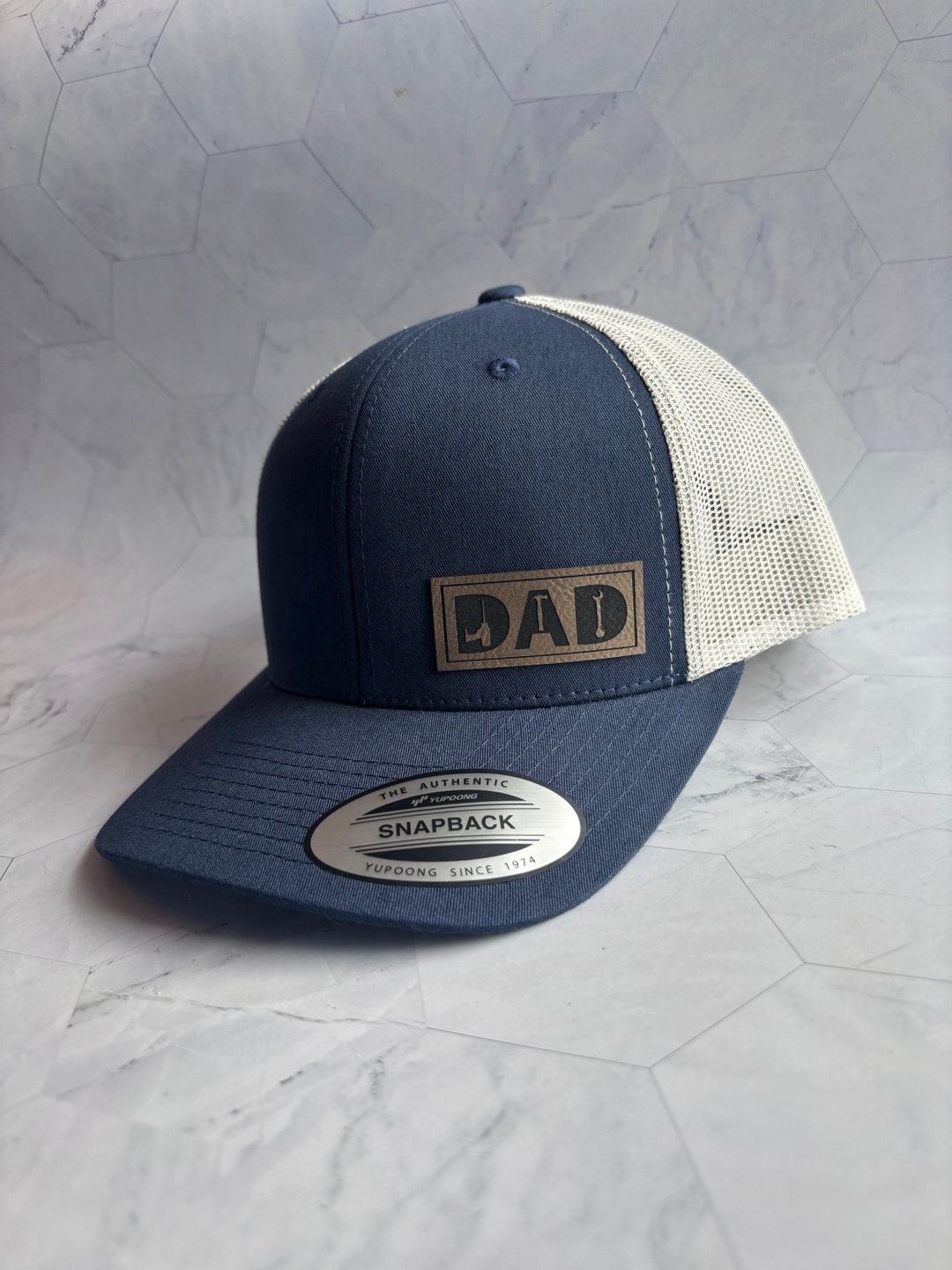 Dad Hat, Leather Patch Hat, Fathers Day Gifts, Gifts for Dad, Birthday ...