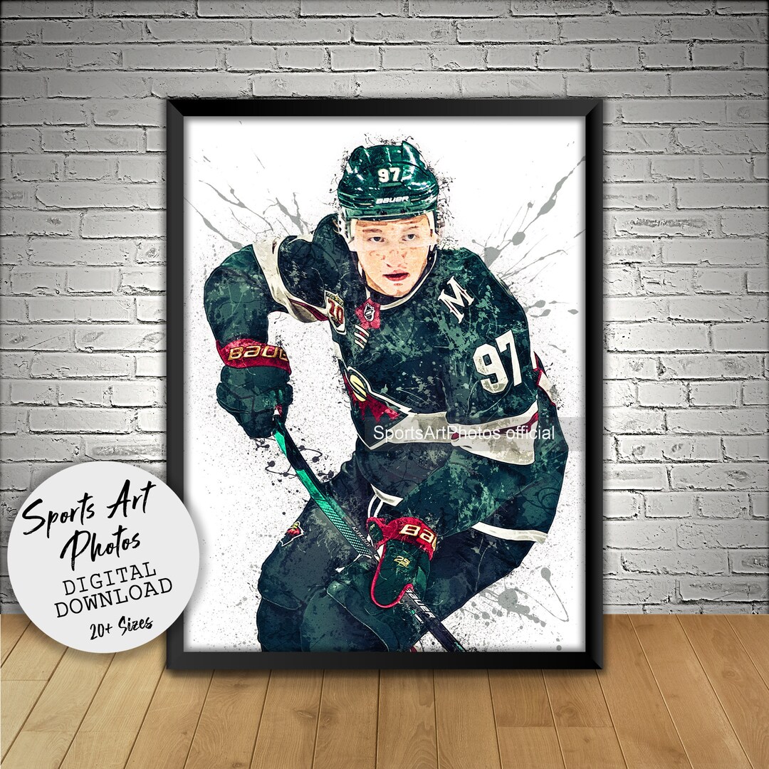 Kirill Kaprizov Poster Minnesota Wild Wandkunst druckbar - Etsy.de