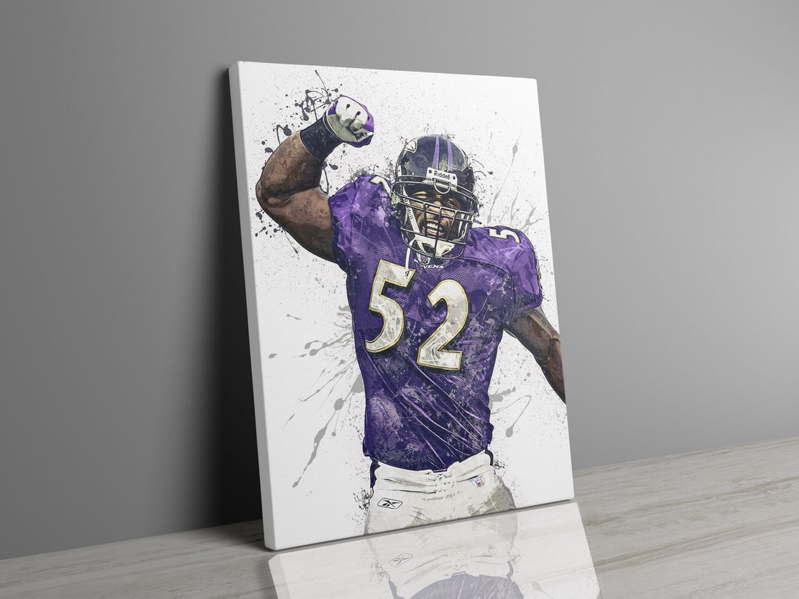 Ray Lewis Poster Baltimore Ravens Wall Art Printable Kids | Etsy