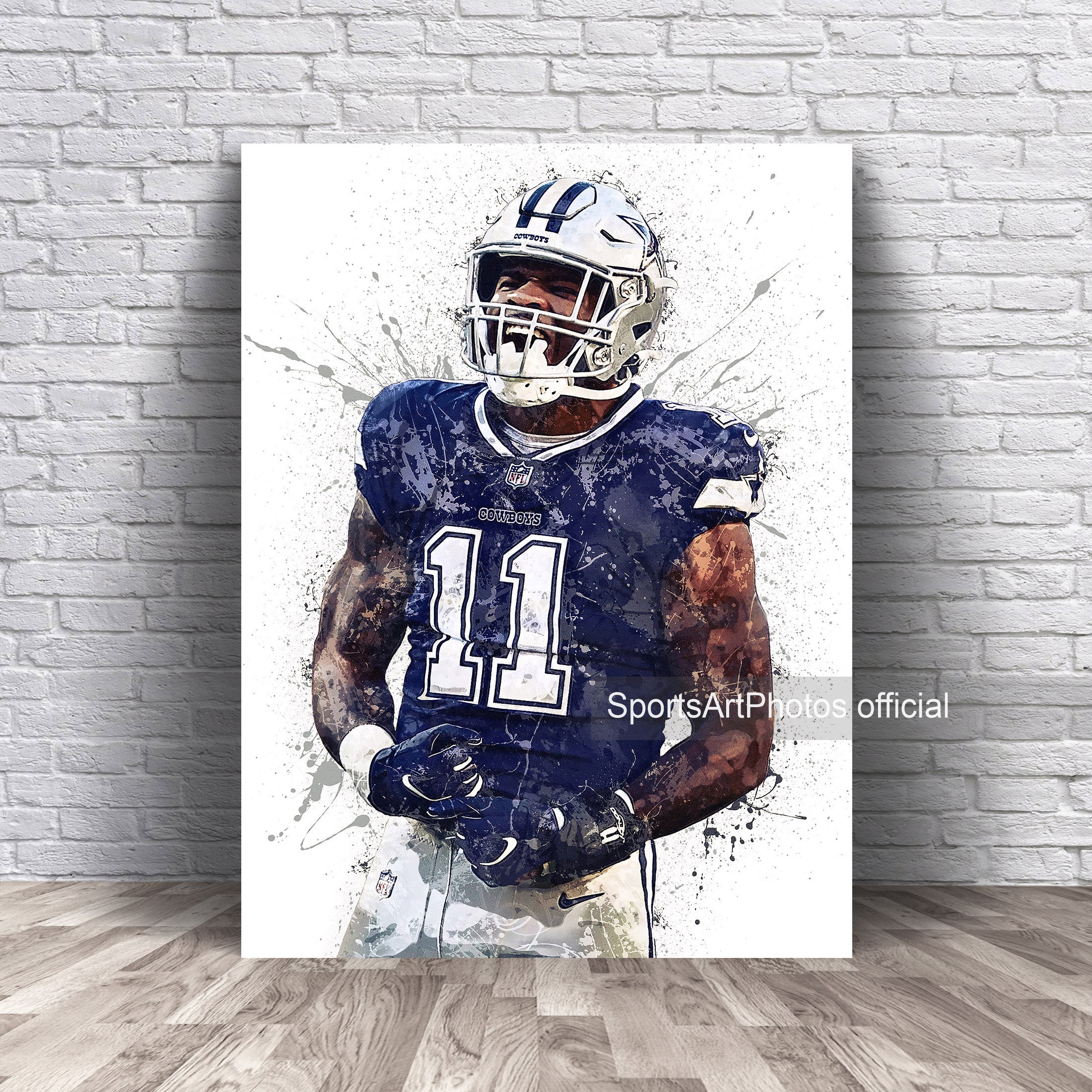 Micah Parsons Poster Dallas Cowboys Canvas Wrap Wall Art - Etsy