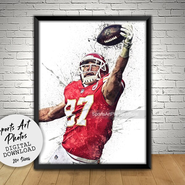 Travis Kelce Art - Etsy