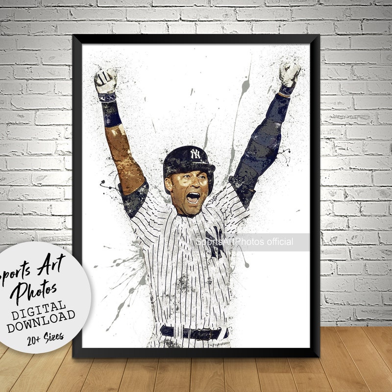 Derek Jeter Poster - Etsy