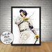 Manny Machado Poster San Diego Padres Wall Art Printable - Etsy