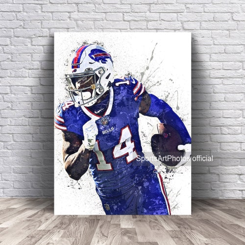 Stefon Diggs Poster Buffalo Bills Wall Art Printable Kids - Etsy