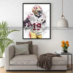 Deebo Samuel Poster, San Francisco 49ers, Canvas Wrap, Wall Art Print ...