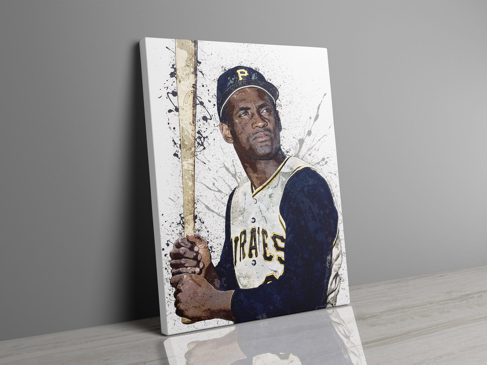 Roberto Clemente Poster Pittsburgh Pirates Wall Art | Etsy