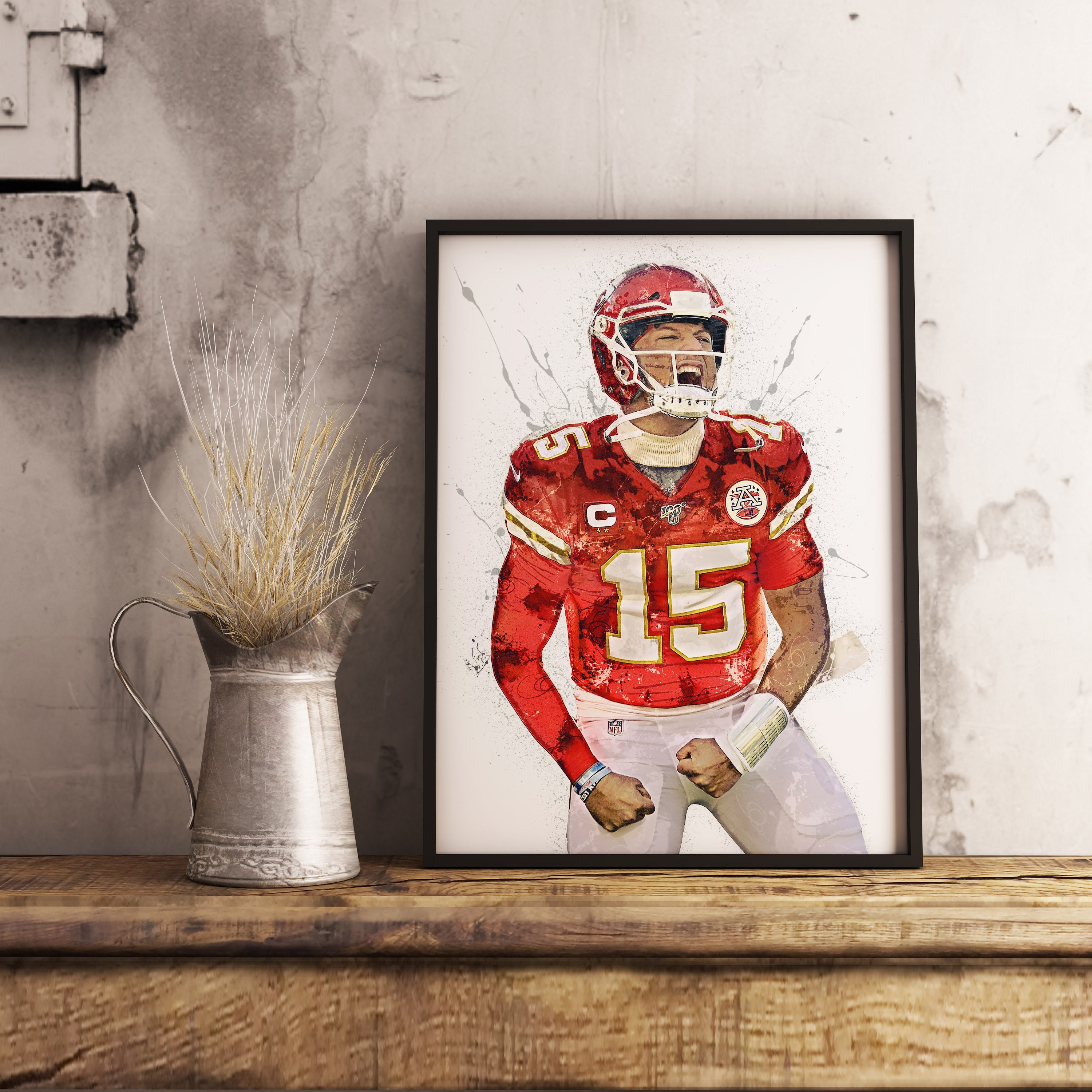 Patrick Mahomes Poster, Chiefs Poster