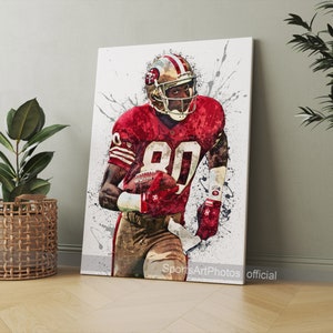 Jerry Rice Poster San Francisco 49ers Wall Art Printable - Etsy