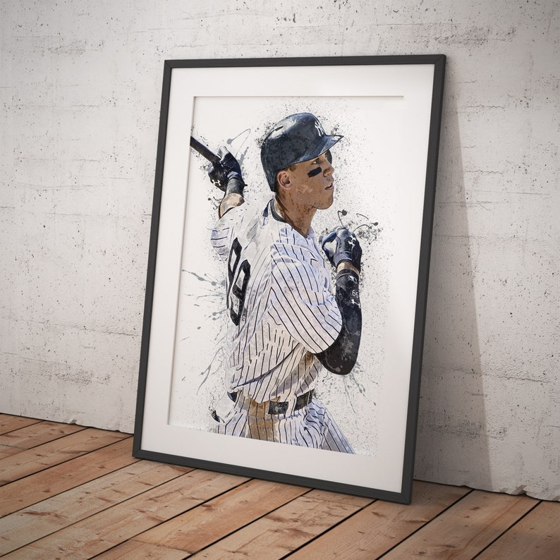 Aaron Judge Poster New York Yankees Wall Art Printable Kids - Etsy