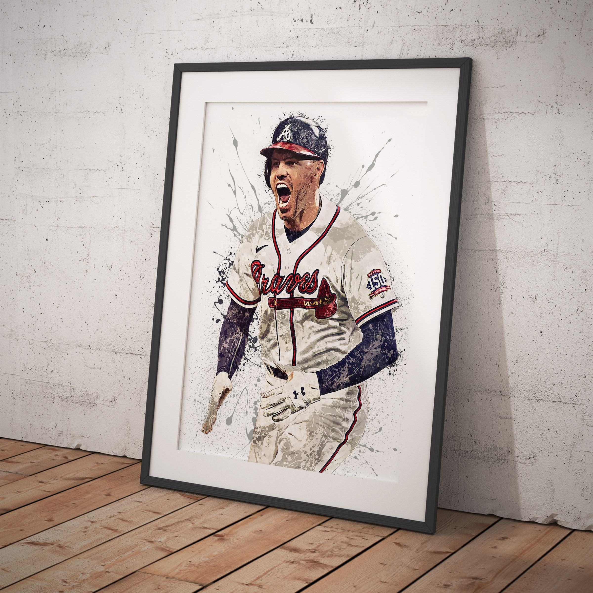 Freddie Freeman Poster Atlanta Braves Digital Download Kids - Etsy
