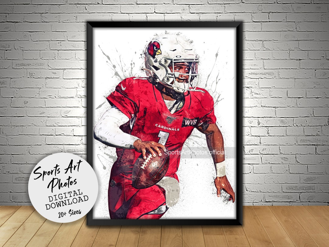 Kyler Murray Poster Arizona Cardinals Wall Art Printable - Etsy