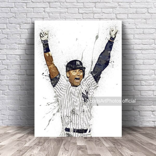 Derek Jeter Poster - Etsy