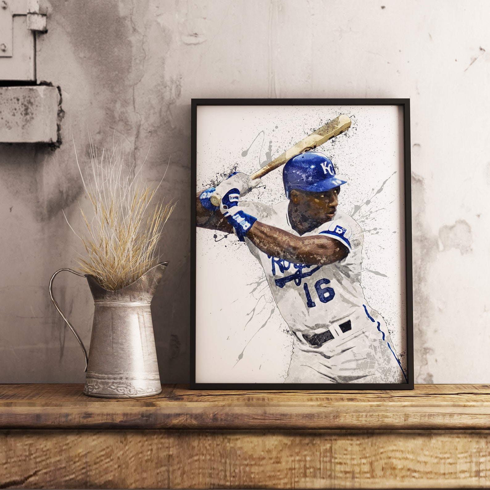 Bo Jackson Poster Kansas City Royals Wall Art Printable - Etsy