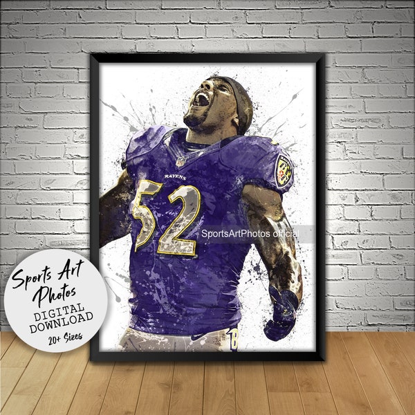 Baltimore Ravens Ray Lewis Svg - Etsy