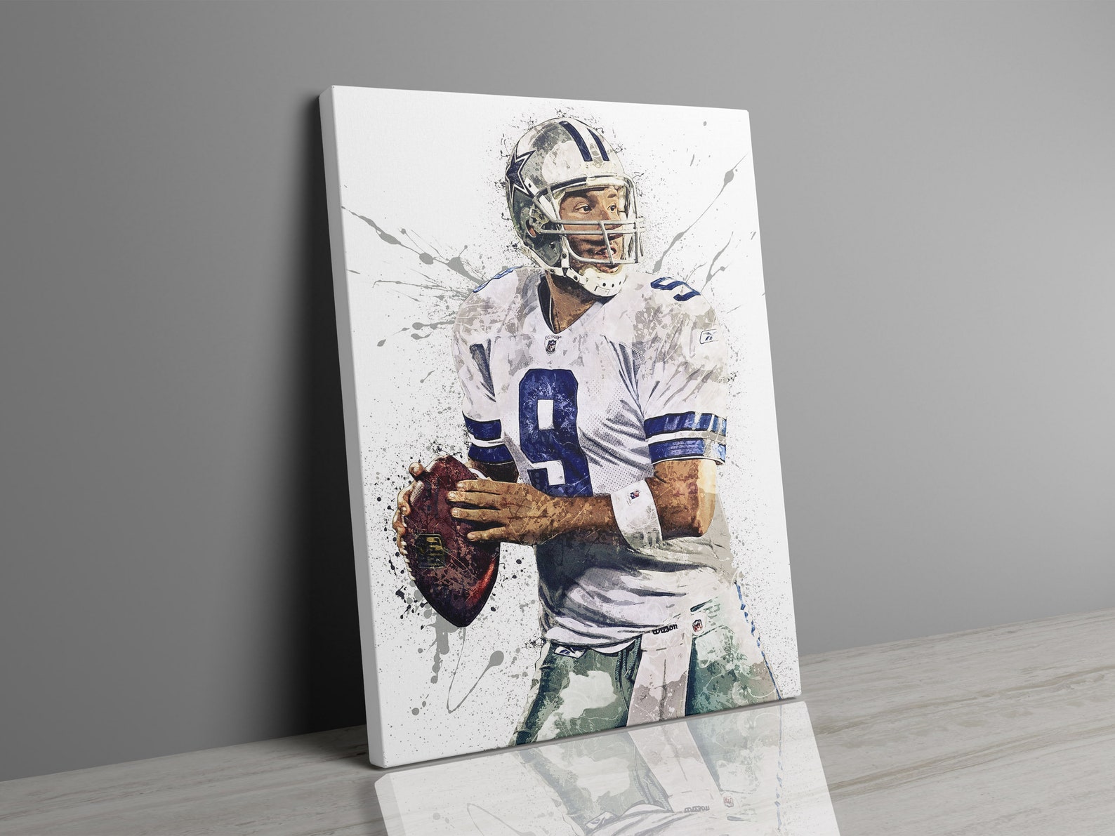 Tony Romo Poster Dallas Cowboys Wall Art Printable Kids | Etsy