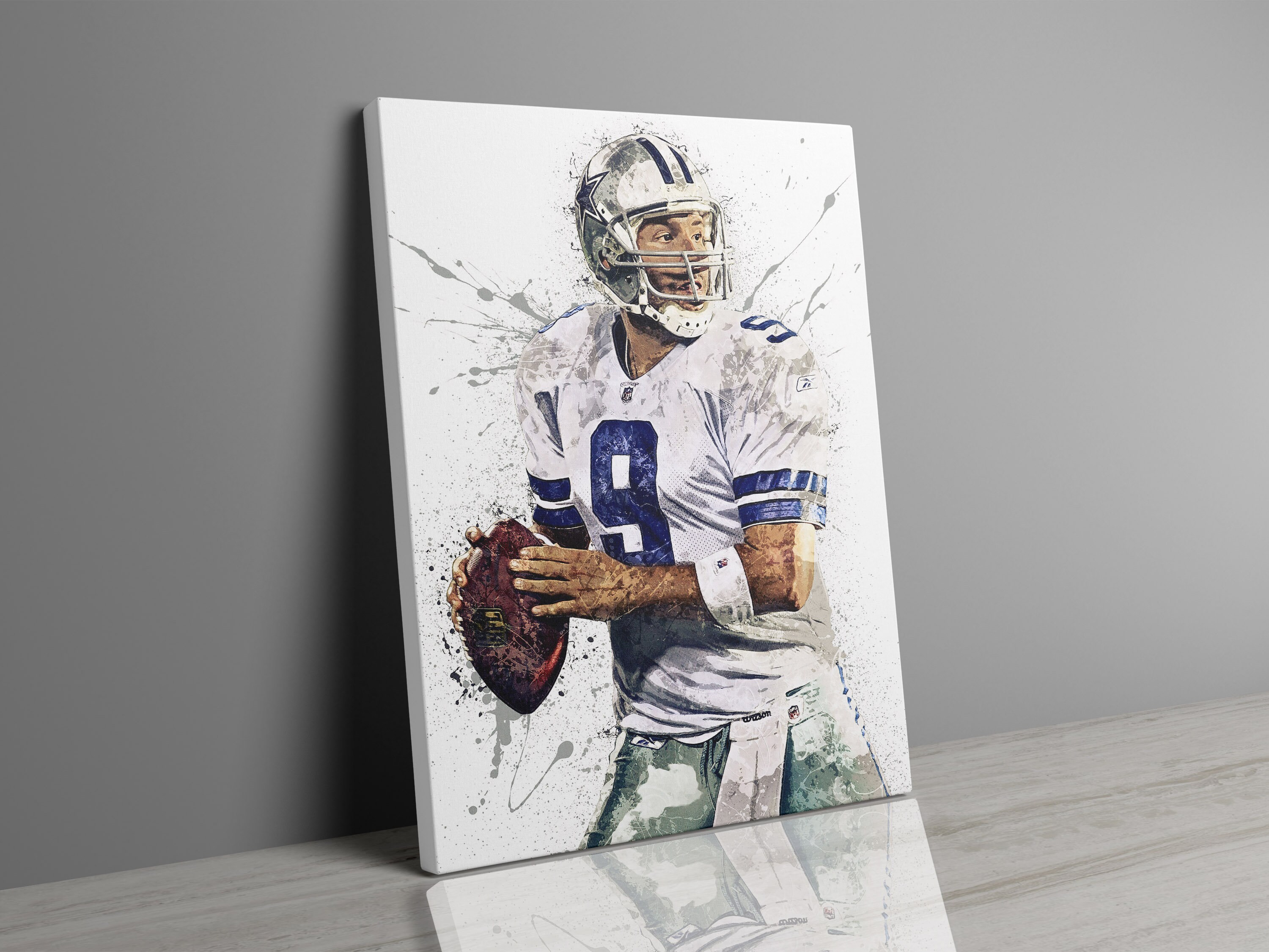 Tony Romo Poster Dallas Cowboys Wall Art Printable Kids - Etsy