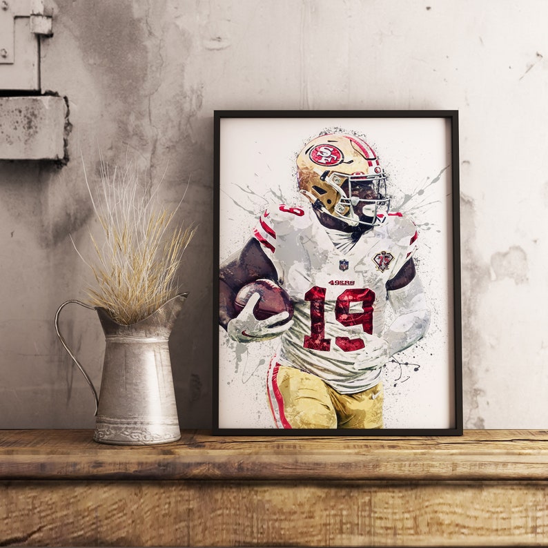 Deebo Samuel Poster San Francisco 49ers Wall Art Printable - Etsy