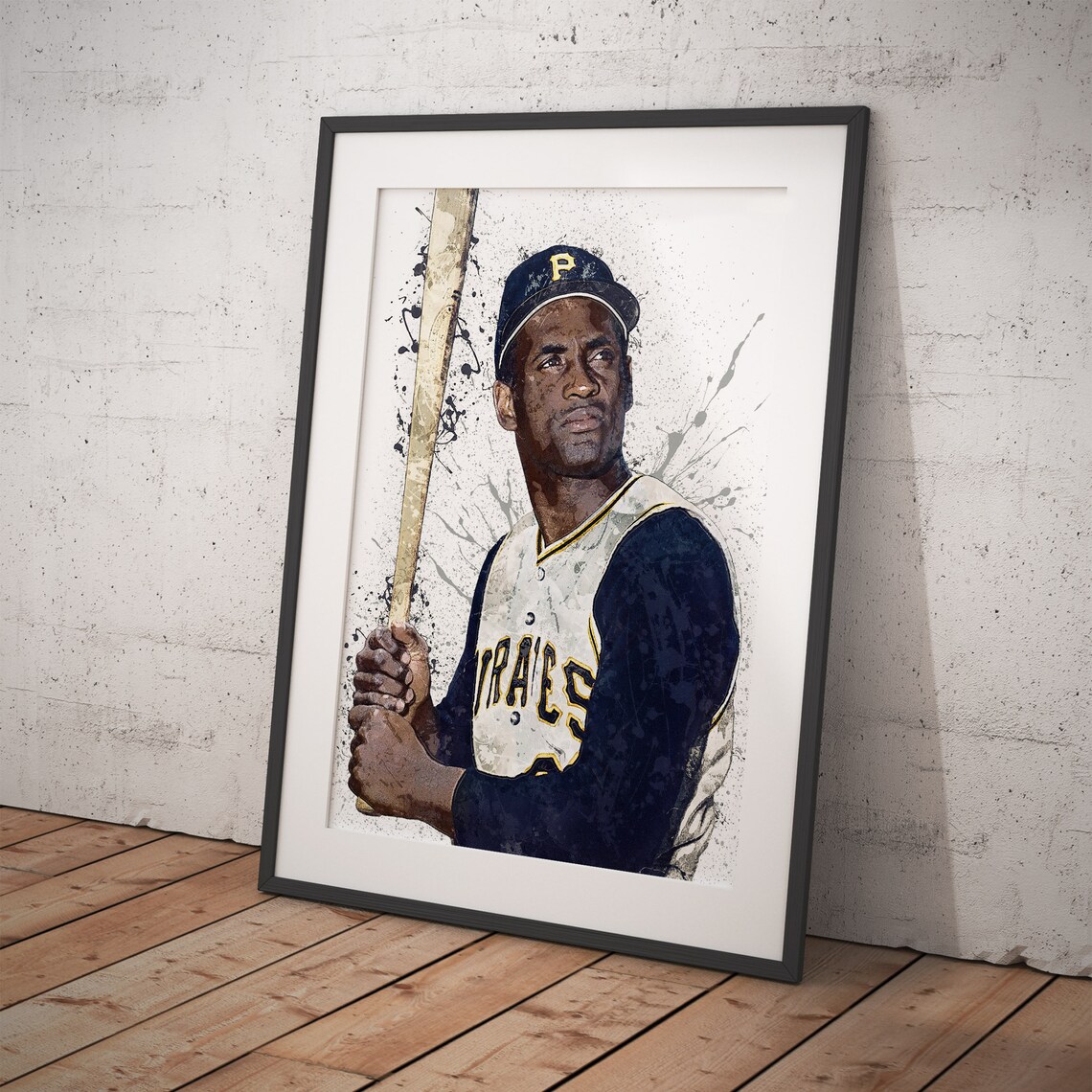 Roberto Clemente Poster Pittsburgh Pirates Wall Art | Etsy
