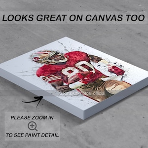 Jerry Rice Poster San Francisco 49ers Wall Art Printable - Etsy