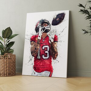 Mike Evans Poster Tampa Bay Buccaneers Wall Art Printable - Etsy