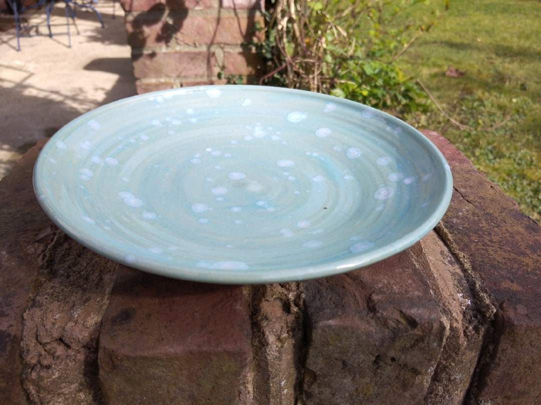Hand Thrown / Light Green / Stoneware Pottery / Dish / Little ...