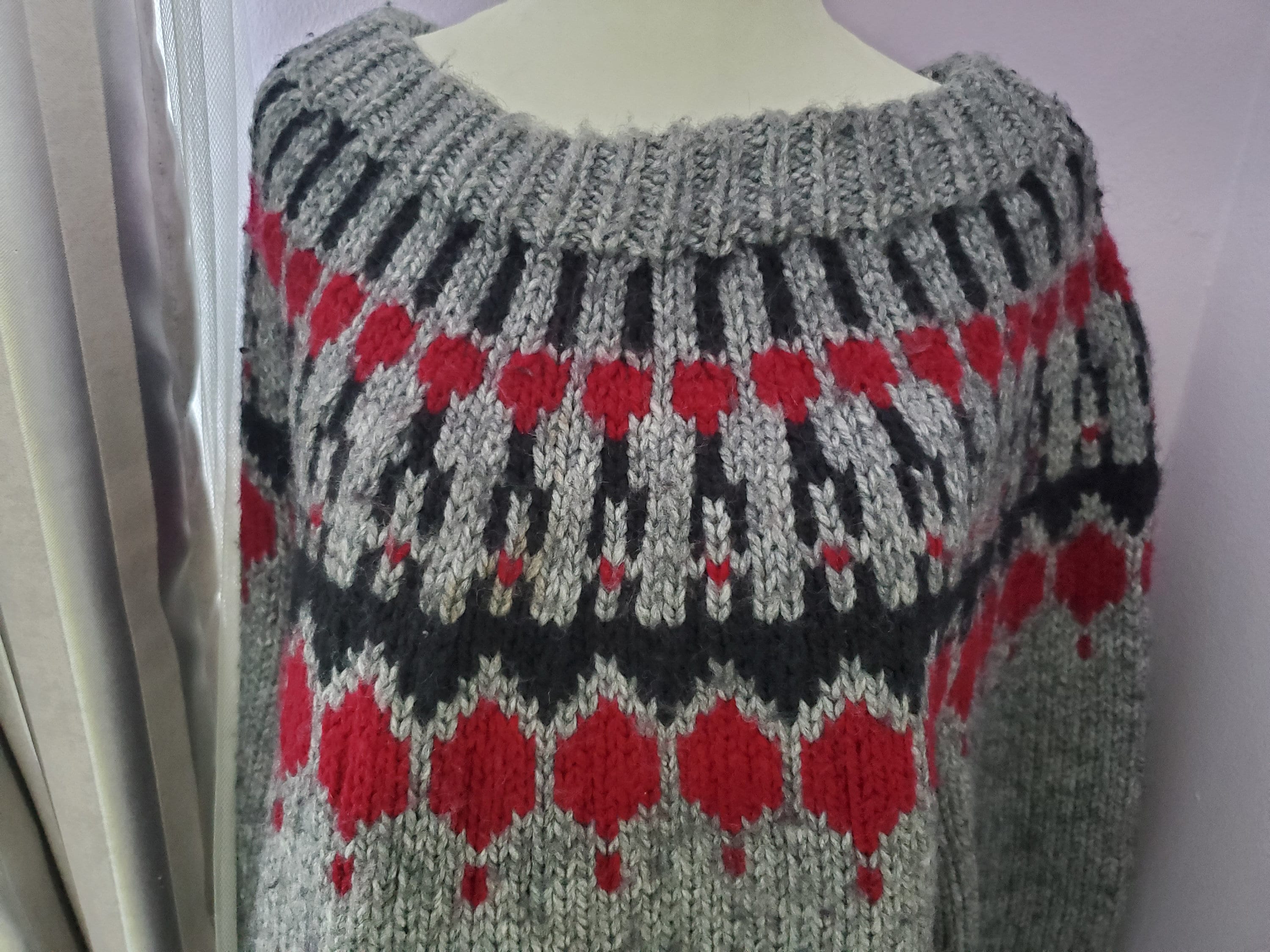 Pull islandais chaud Lopapeysa, multicolore homme femme, non sexuel, prêt à être expédié - Etsy ...